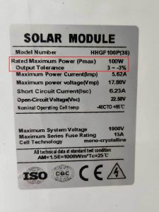 Solar Panel Ratings Explained - Wattage, Current, Voltage, And ...